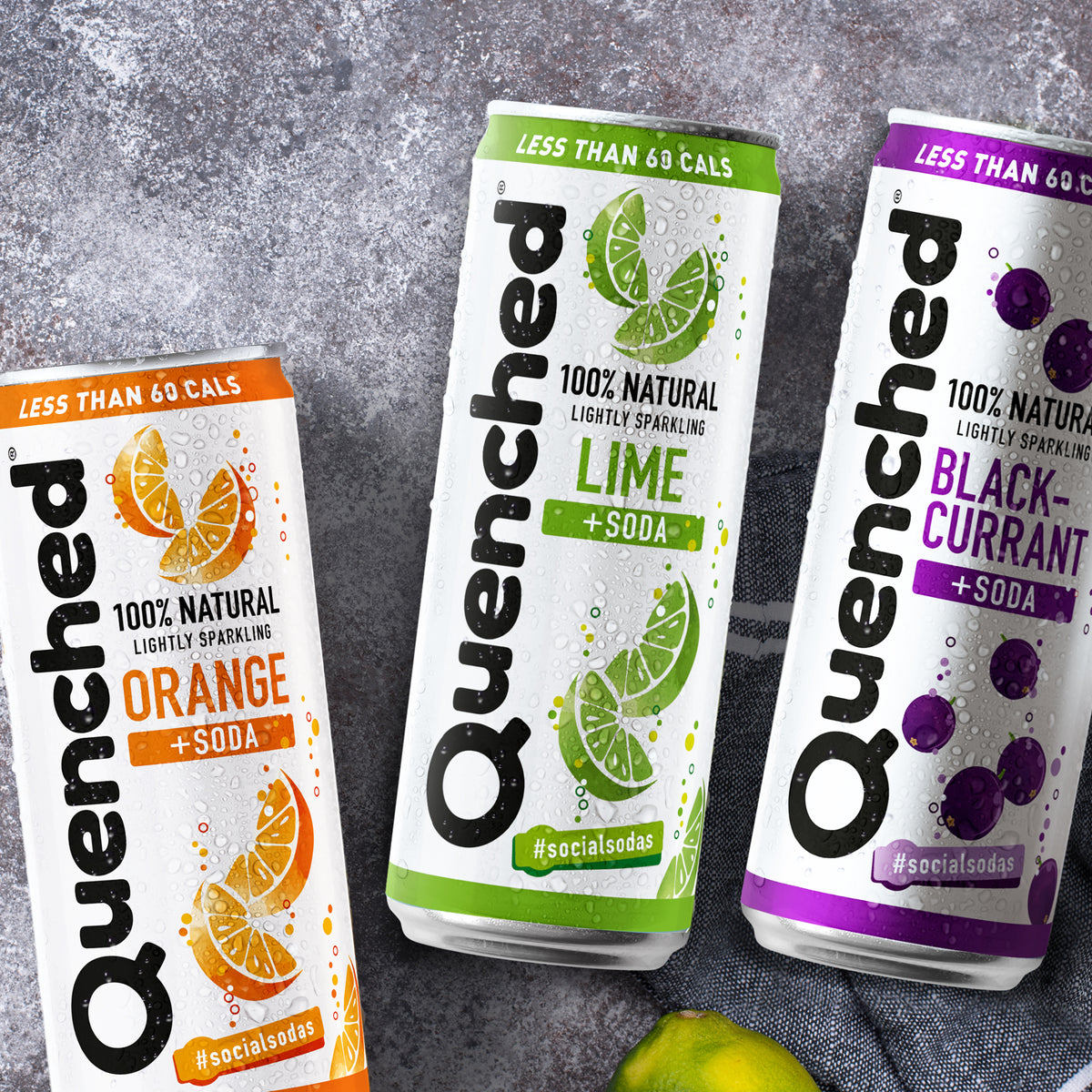 Mixed Case Fruit & Soda Drinks | Quenched Drinks